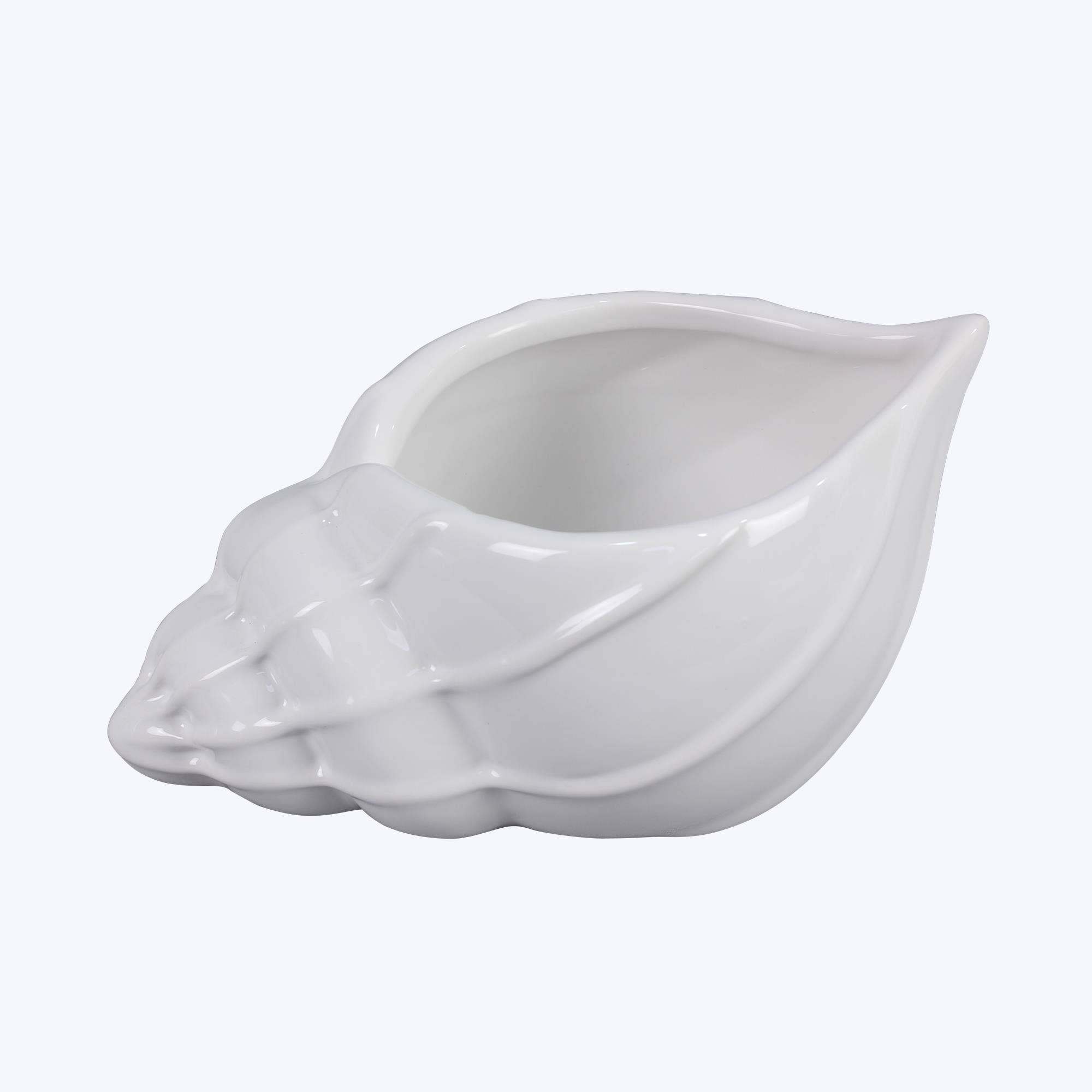 Ceramic Nautical Seashell Planter Pot – WSC Home Decor